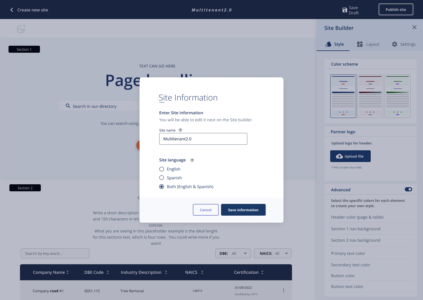 DBE Spot – Search, Profile, Organize & Track